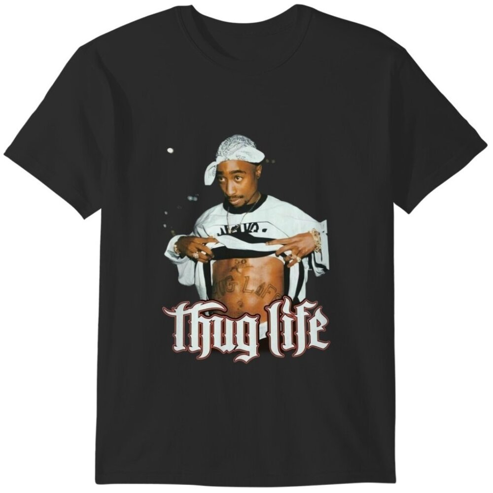 Tupac Shakur 2pac Thug Life Retro Hip Hop Music Fan C… - Gem
